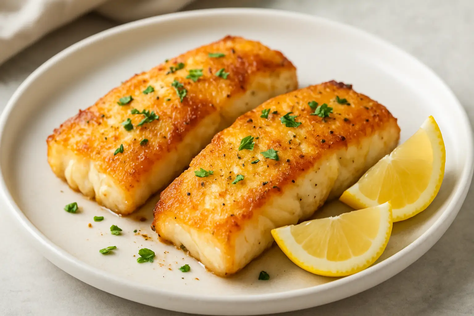 Cod in air fryer | 12 min | 5/5 stars | 4 easy steps